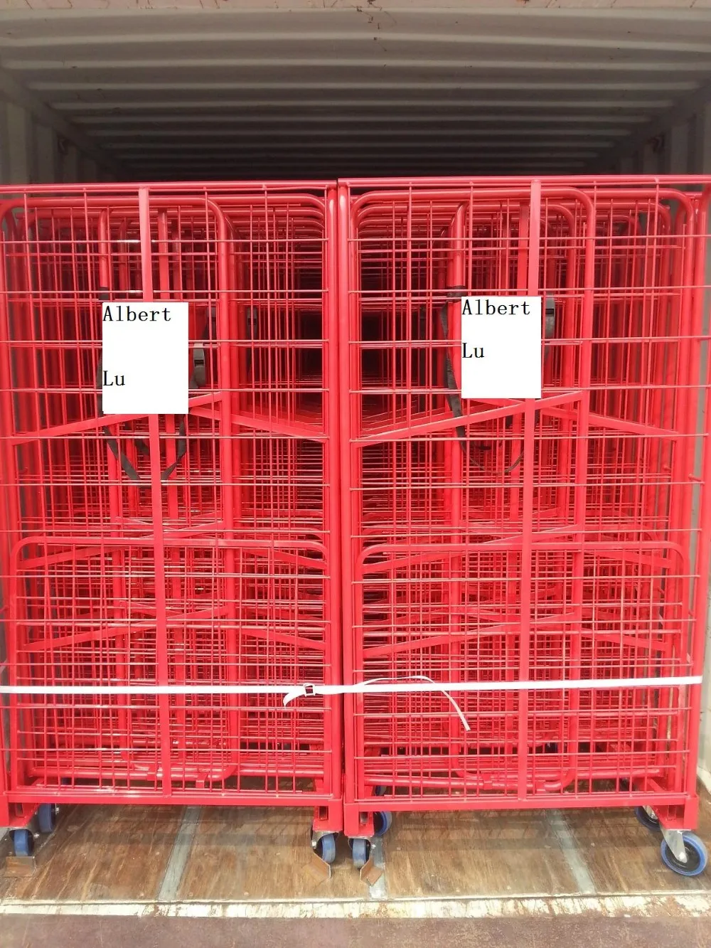 Roll Container Cart Warehouse Storage Trolley - Buy Storage Trolley ...