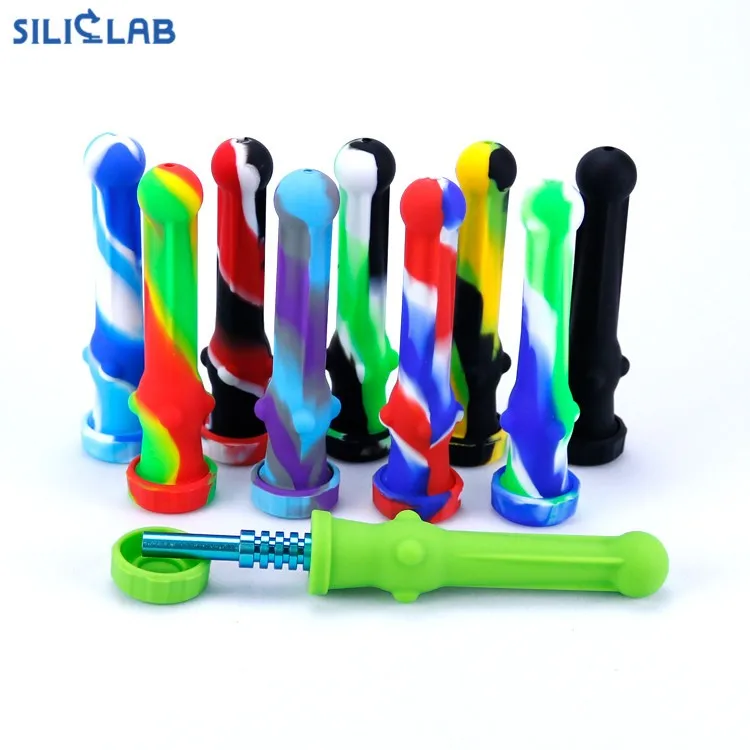 Popular Dabs Rig Smoking Nectar Silicone Honey Wax Smoking Collector ...