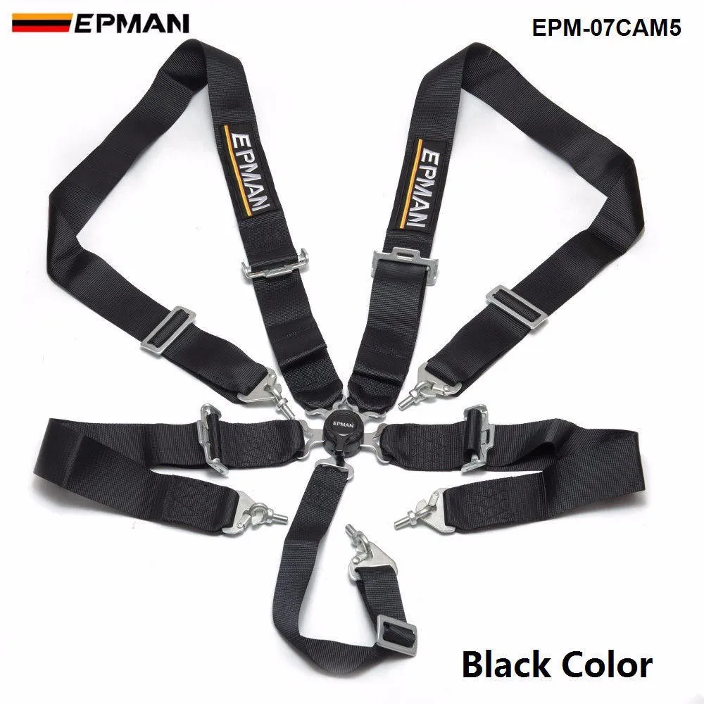 EPMAN 5-Point Safety Harness - Universal Racing Seat Belt