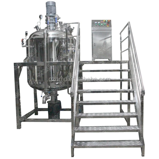 Lab Cream Lotion Gel Lotion Vacuum Mixing Tank/Mixer/Cosmetic ...