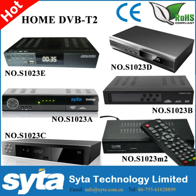 Dvb T2 Terrestre Receptor Dvb-t Dvb-t2 Mpeg-2/-4 H 264/usb/ Mini Set ...