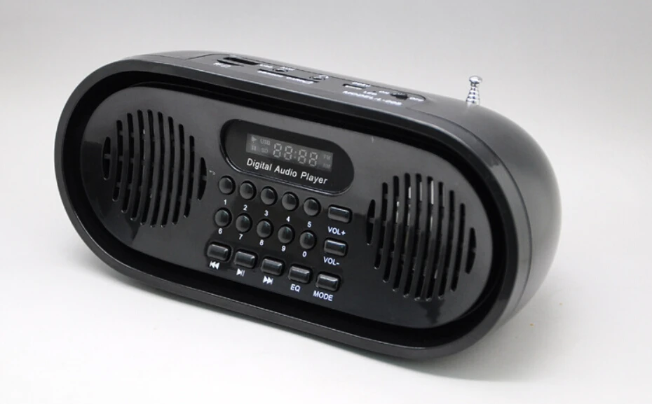 Portable Fm Radio Mp3 Music Player With Different Color Support Tf Card ...