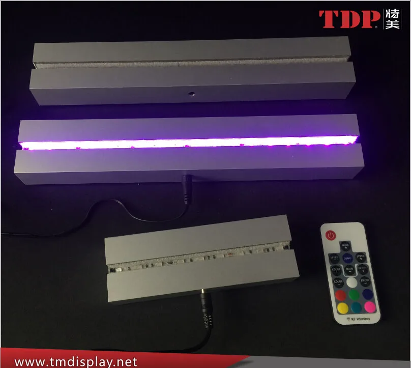 Factory Custom Aluminium 12v Led Edge Lit Sign Base For Acrylic Glass ...
