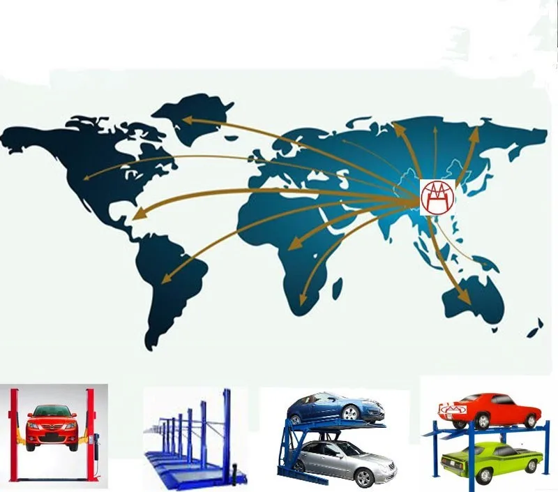Automated Circulation Style Car Stacker Rotary Parking System with CE