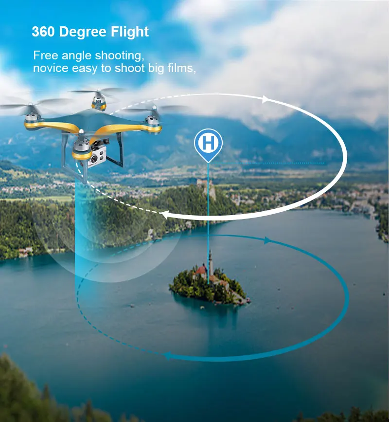 Dwi Long Flying Time Avec Camera Gps Drone With 500m Control Distance ...