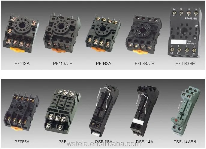 Mt740 Mt750-2z Mt750-3z Mini Relay Socket - Buy Mt750 Mini Relay Socke ...