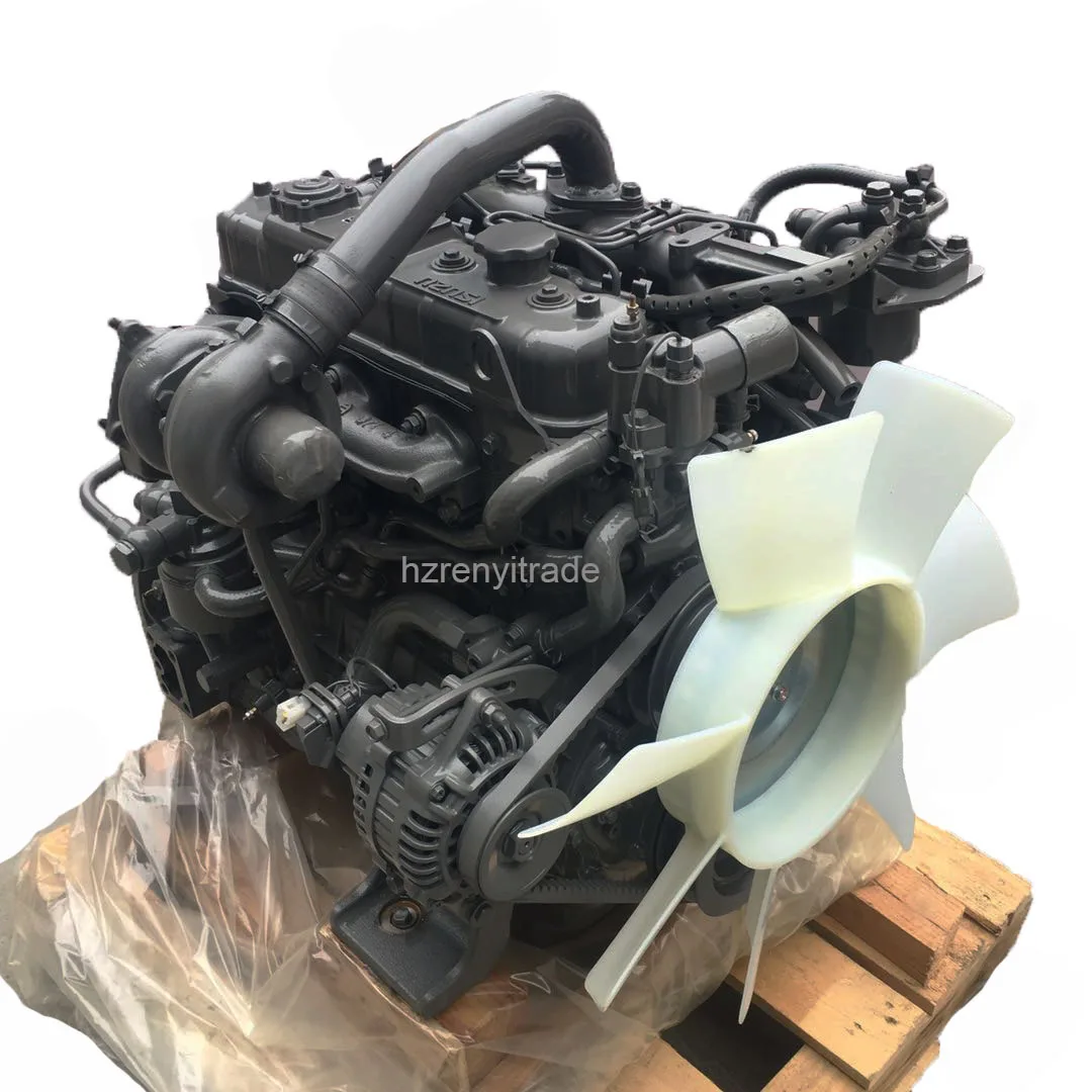 Zax 70 3.1l 4jg1-t 4jg1t 4jg1 Turbo Diesel Engine Assy 4jg1 Complete ...