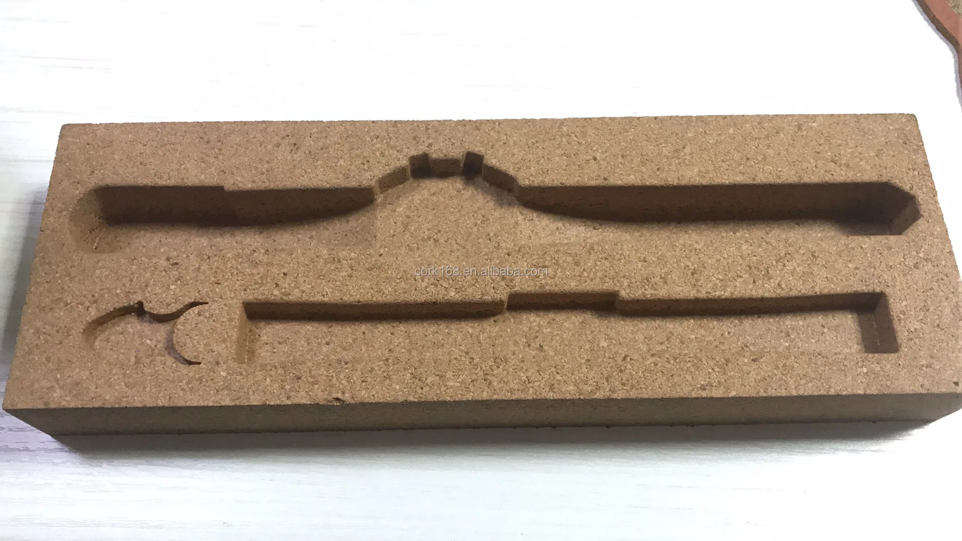Customized Inner Tray Packaging - Moulded Cork Watch Box