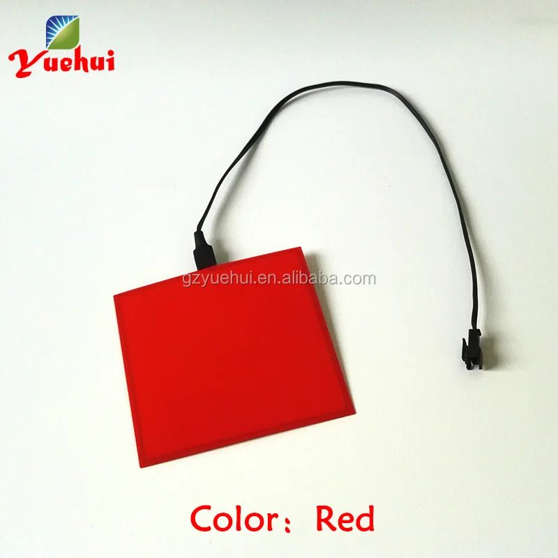 6 Colors Choice 10x10cm Without Inverter El Sheet El Panel For Display ...