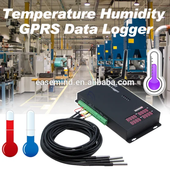 Multi-point Data Logger GPRS Ethernet Data Collection and Transmission ...