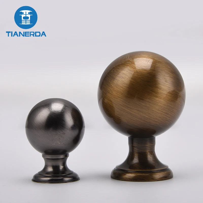 Railing Ball Stairs Handrail End Cap Joint Ball Fitting - Buy Handrail ...