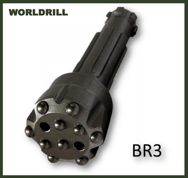 Broca De Martillo Dth De Presión De Aire Medio-bajo Bulroc Br3 - Buy ...