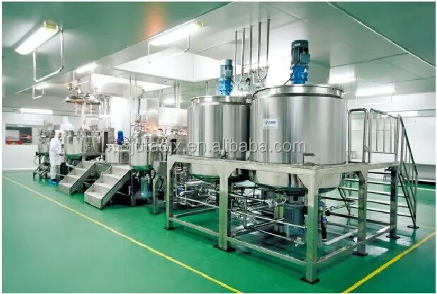 Famous Brand Petroleum Jelly Production Line China Cosmetics Production ...