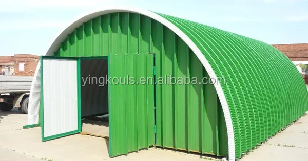 Steel Prefabricated Hangar Arch Building Machine - LS600-305