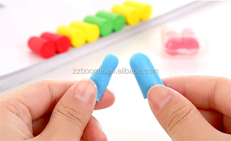 Soundproof Ear Plugs Bulk Bell Shape Soft Foam Earplugs for Good Sleep ...