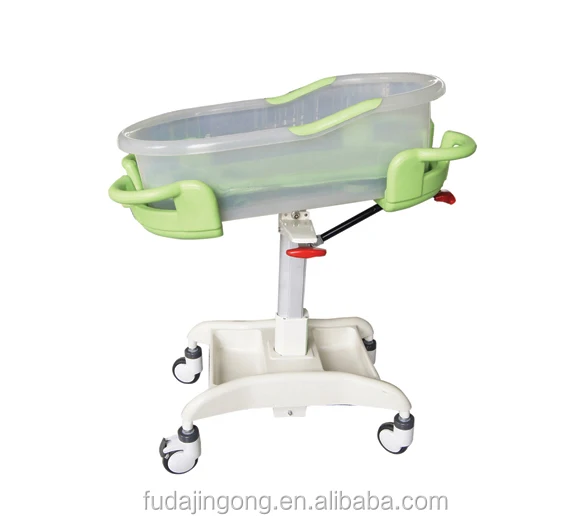 Hospital Stainless Steel New Born Baby Bed Basin Pediatric Beds - Buy ...