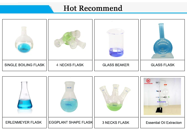 Clear Bottle - 1 Liter Lab Glass Reagent Bottle with Cap