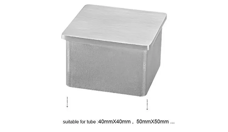 Square Steel Tubing Pipe End Cap - Buy Square Steel Tubing End Cap ...