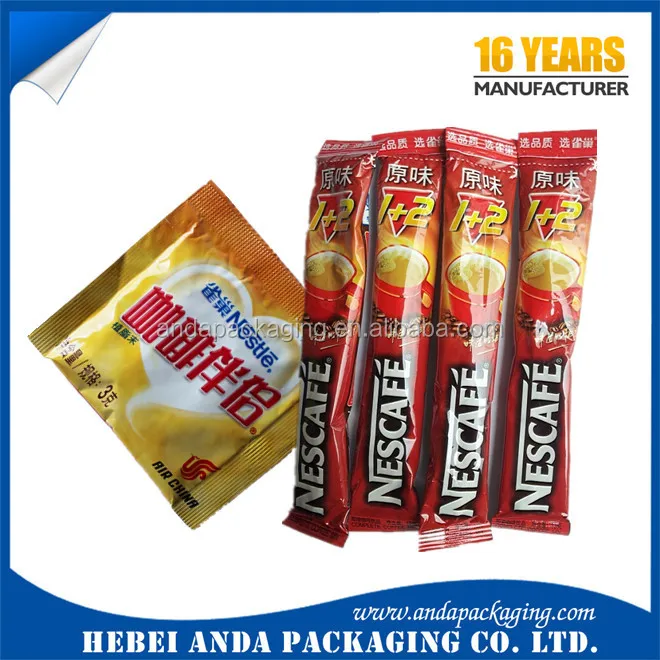 Aluminum Coffee Bag/small Coffee Packing Stick Plastic Film Rolls/mini ...