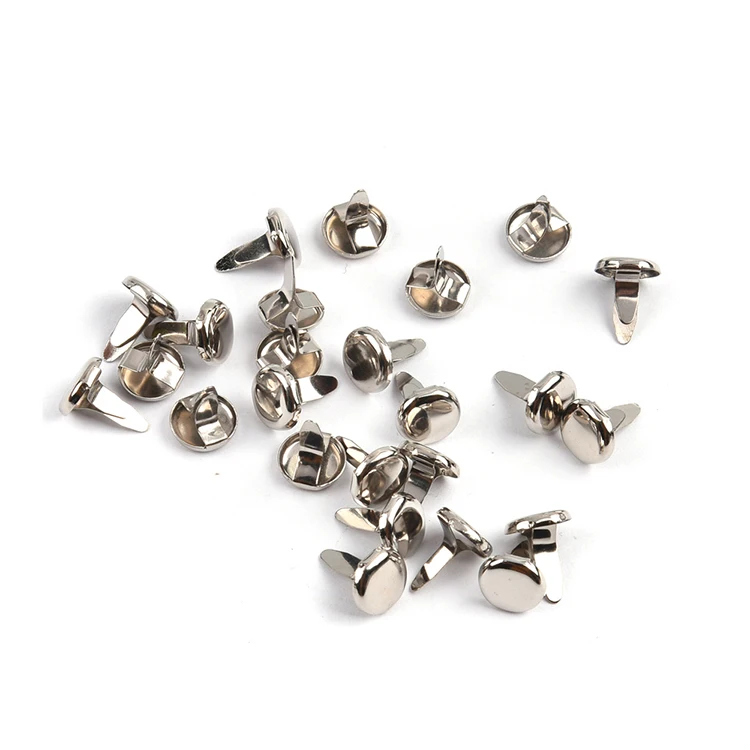 Great Durability Silver 8*9mm Embellishments Scrapbooking Supplies Brad ...