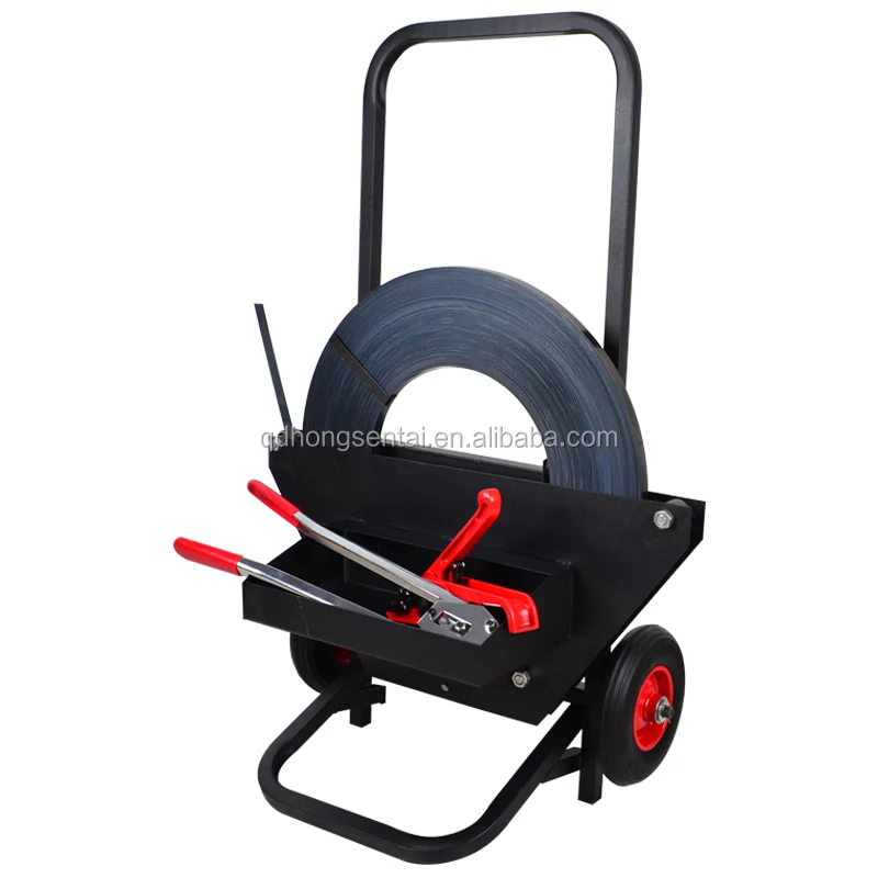 Pp Pe Poly Steel Strapping Trolley Dispenser Cart From Factory Directly ...