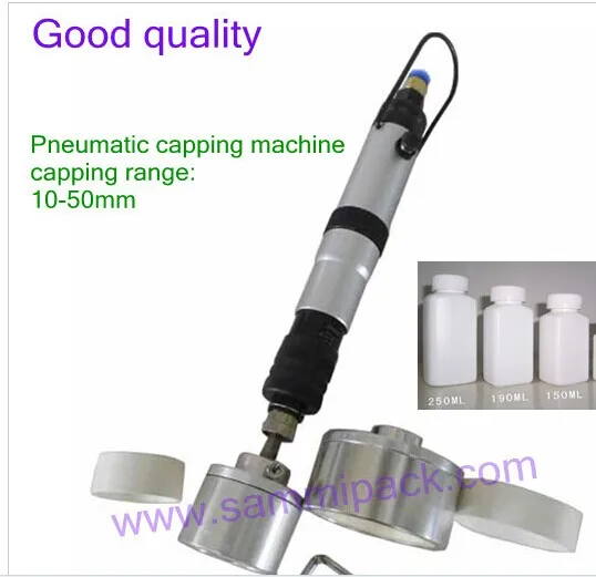 Manual Pneumatic Capper for Screw Caps - Easy to Operate