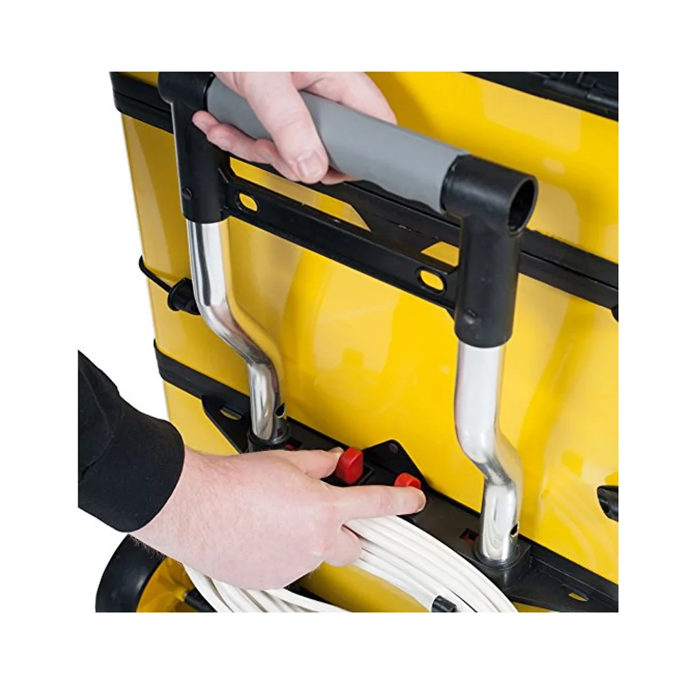 Stackable Tool Box with Wheels - Mobile & Durable Storage