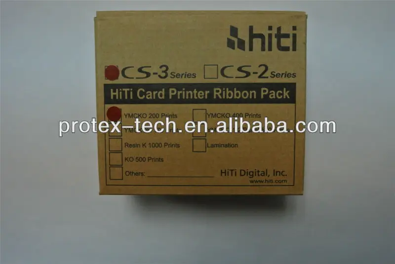 Selling Well Original Hiti Gb1 Ymcko Color Ribbon For Use With Cs-310 ...