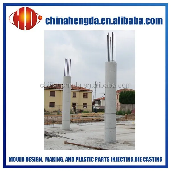 Adjustable Construction Plastic Column Formwork - Buy Construction ...