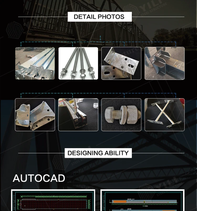 Hdg Column Rafter Of Steel Structure Workshop / Warehouse - Buy Column ...