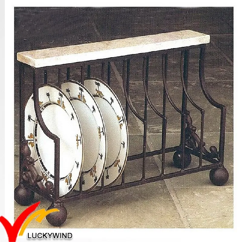 Antique Vintage Kitchenware Industrial Metal Plate Rack - Buy Plate ...