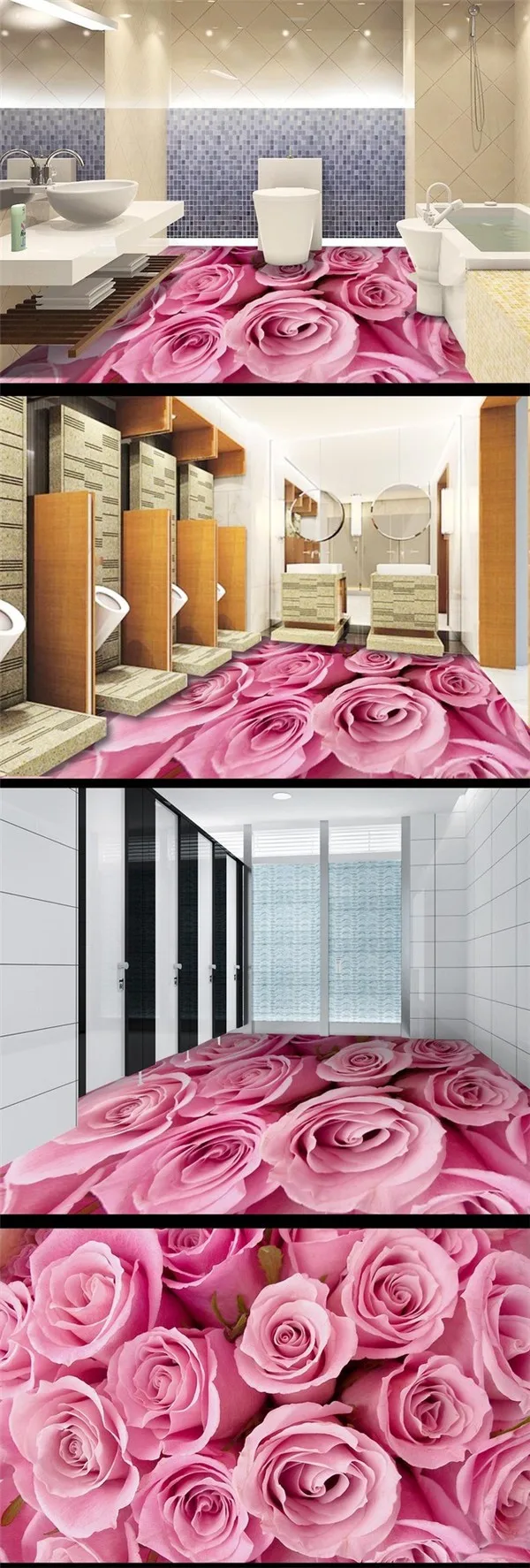 3d Floor Tile Designs And Digital Design Flower Ceramic Floor Tile ...