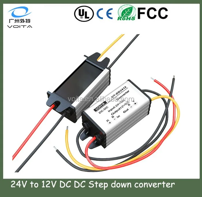 Power Voltage Regulator 12v/24v To 5v Dc Dc Converter For Led Light ...