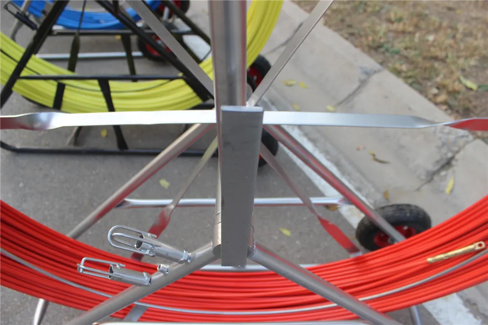 11mm Telecom Cable Push Rod 14mm*250m Copper Wire Traceable Fiberglass ...