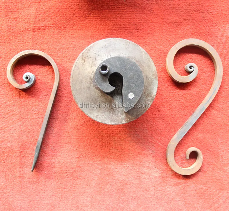 DH-DW16E Wrought Iron Scrolling Manual Scroll Bending Machine