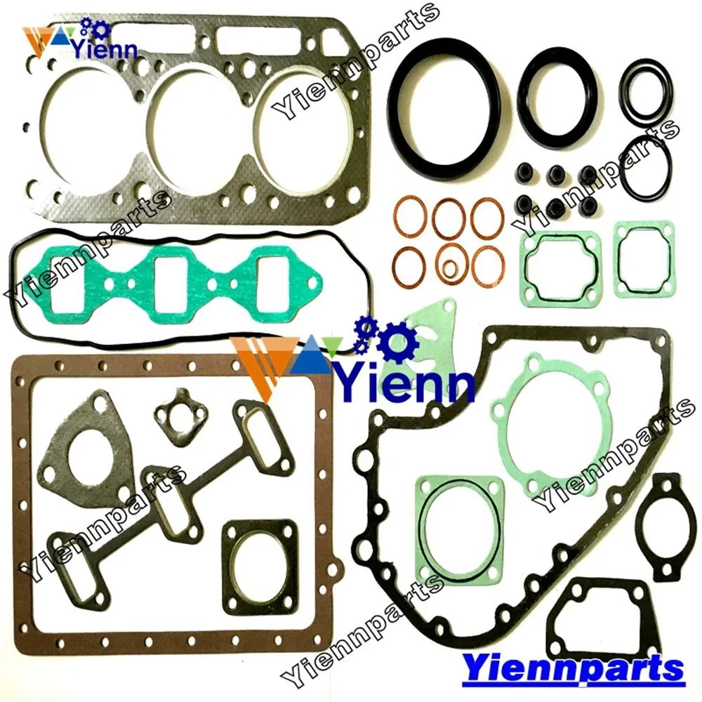 3T84HLE Overhaul Full Gasket Kit 729354-92600 With Cylinder Head Gasket ...