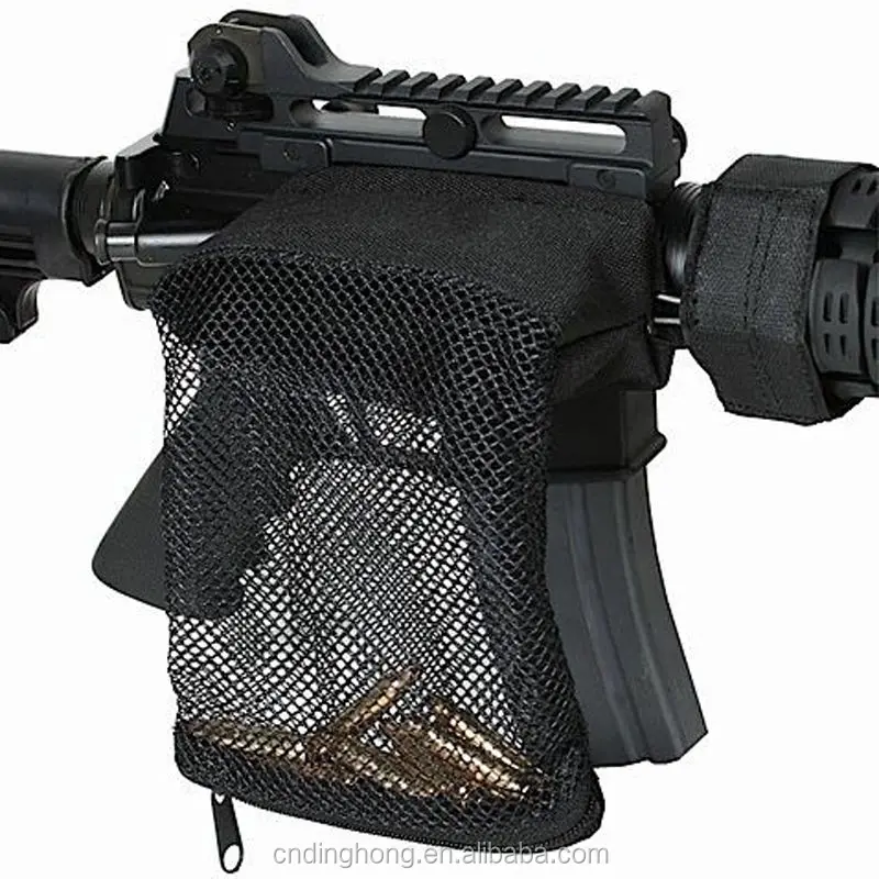 Tactical Ar15 Magazine Pouch Mag Bag Military Nylon Ammo Brass Shell ...