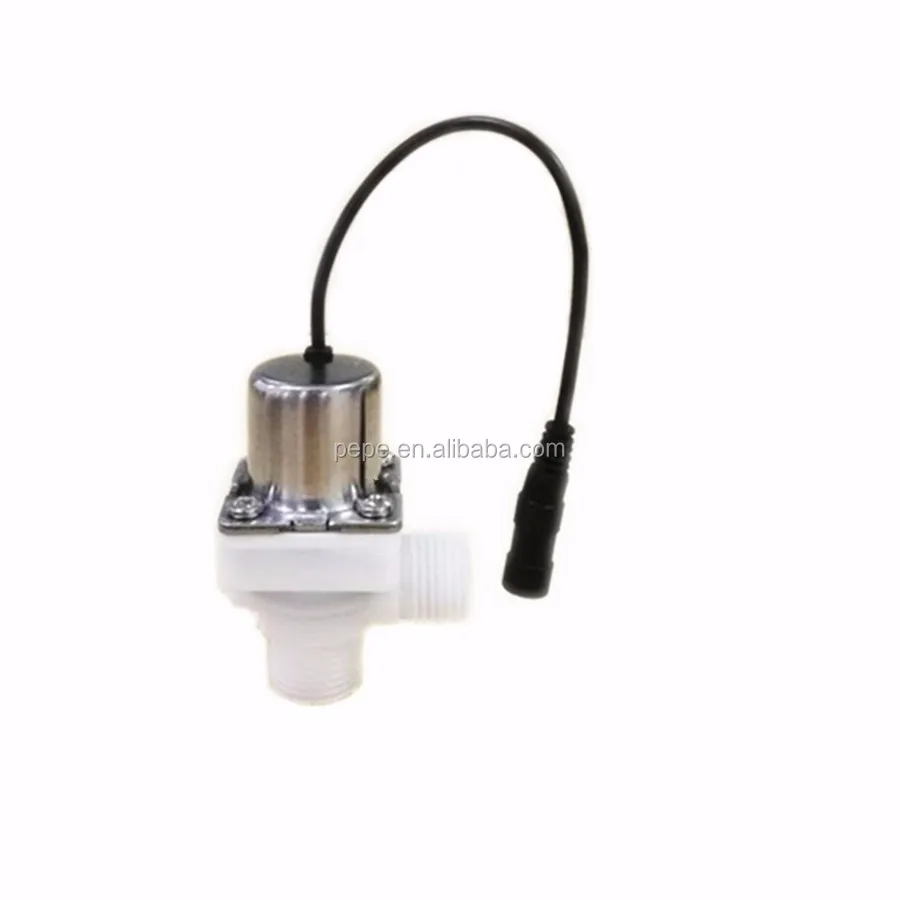 Sanitary Ware Fitting Automatic Water Solenoid Valve Flow Control - Buy ...