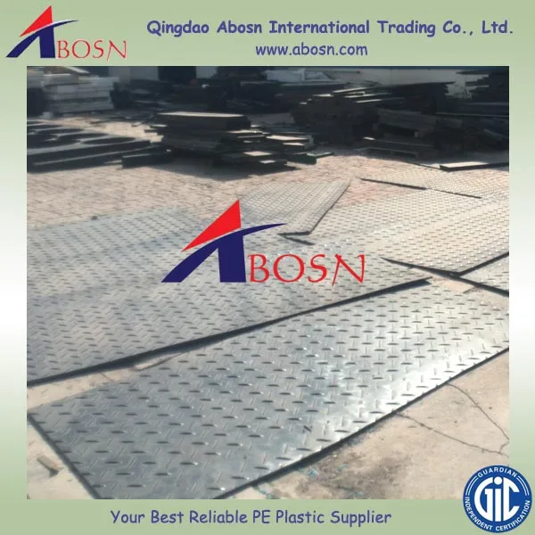 Heavy Equipment Mud Mats/plastic Ground Protection Mats/construction ...