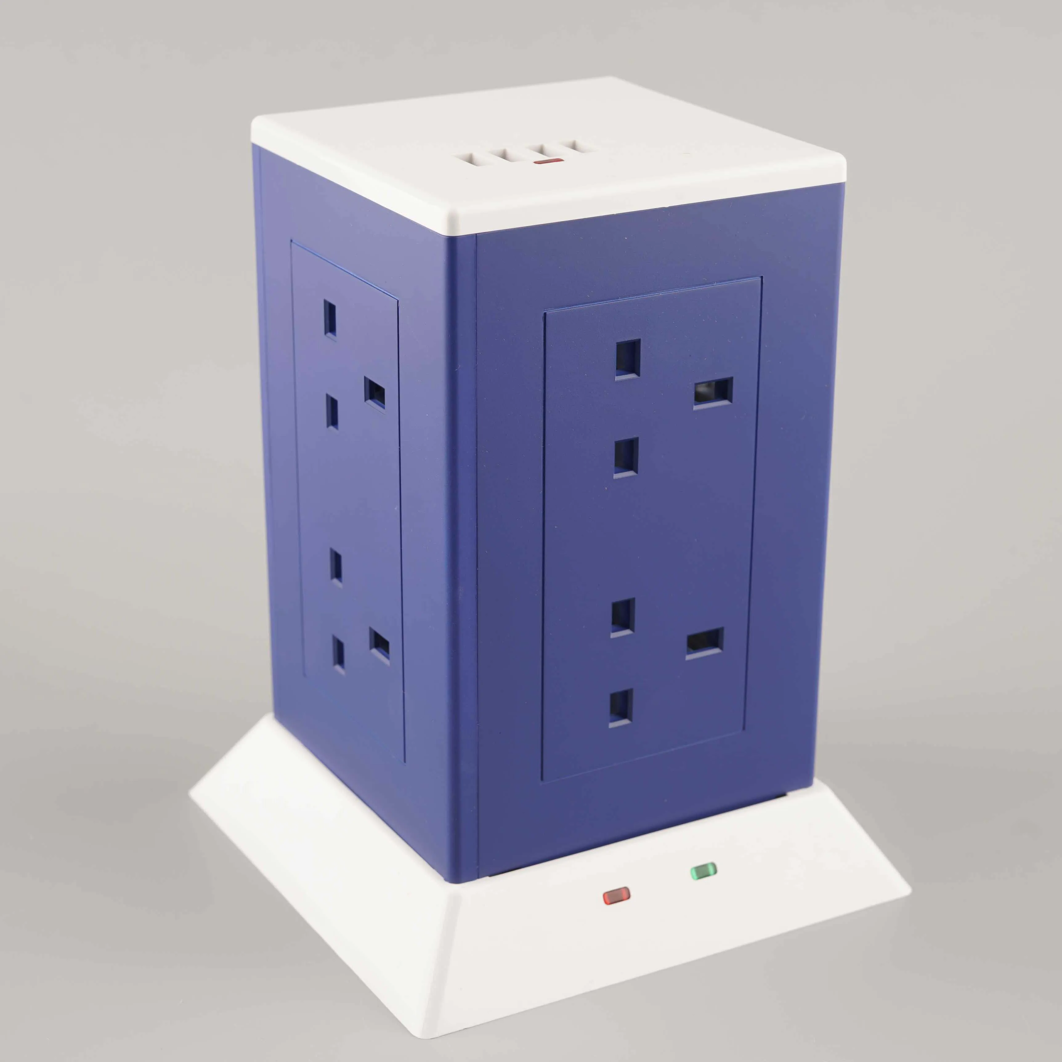 Wk 8 Way Electrical With 4 Usb Charge Tower Socket In 1.5m Cable - Buy 13a Fused Plug Tower ...