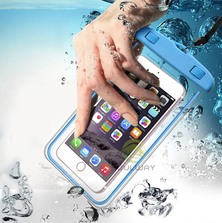 Custom Logo Swimming Floating Mobile Phone Accessories Transparent Pvc ...