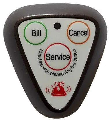 Wireless Restaurant Buzzer - Waterproof Table Call Bell for Waiters ...
