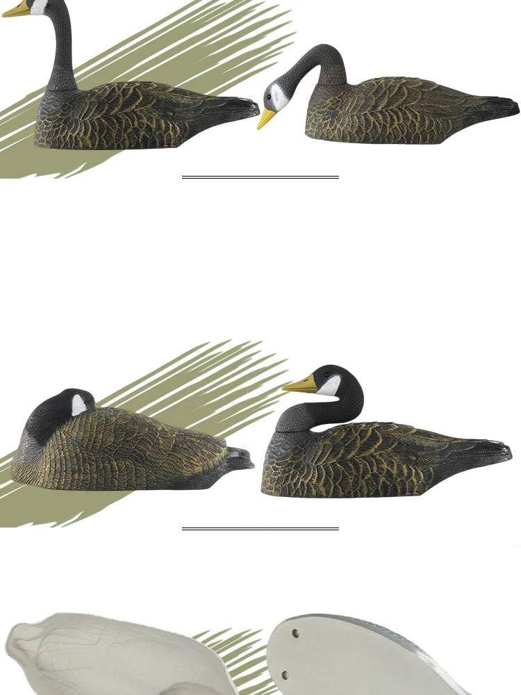 Half Shell Garden Pe Plastic Goose Decoy Molds For Hunting - Buy Goose ...