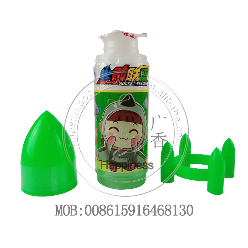 Colorful Rocket Shape Liquid Candy - Buy Rocket Candy Liquid Candy Sour ...