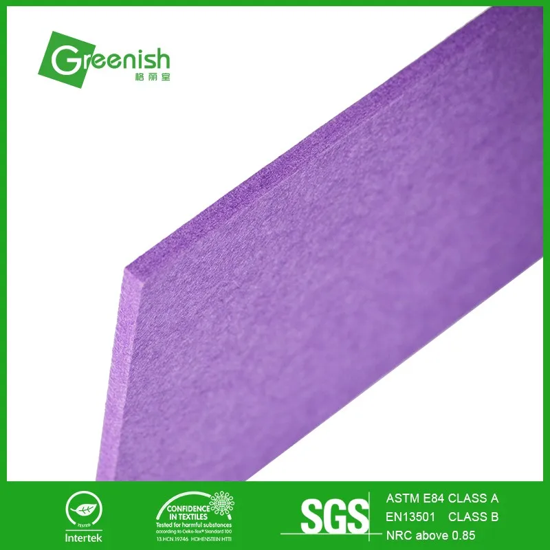 Astm E84 Class A Standard Polyester Fiber Acoustic Panel - Buy ...