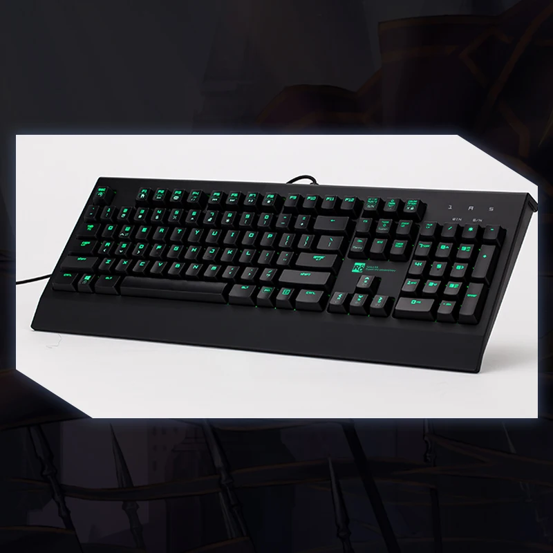 R8 LED Gaming Keyboard - Illuminate Laptop with 1000000 Key Lifespan