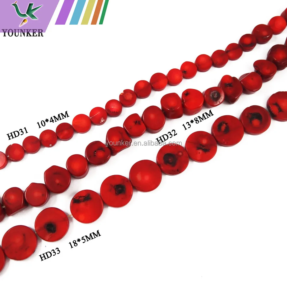 Wholesale Diy Jewelry Accessories Natural Round Light Red Coral Beads ...