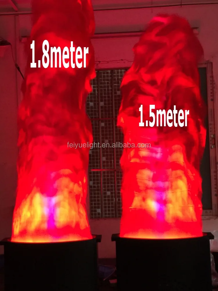 Professional Fire LED Silk Flame Lights - 1.8m Machine