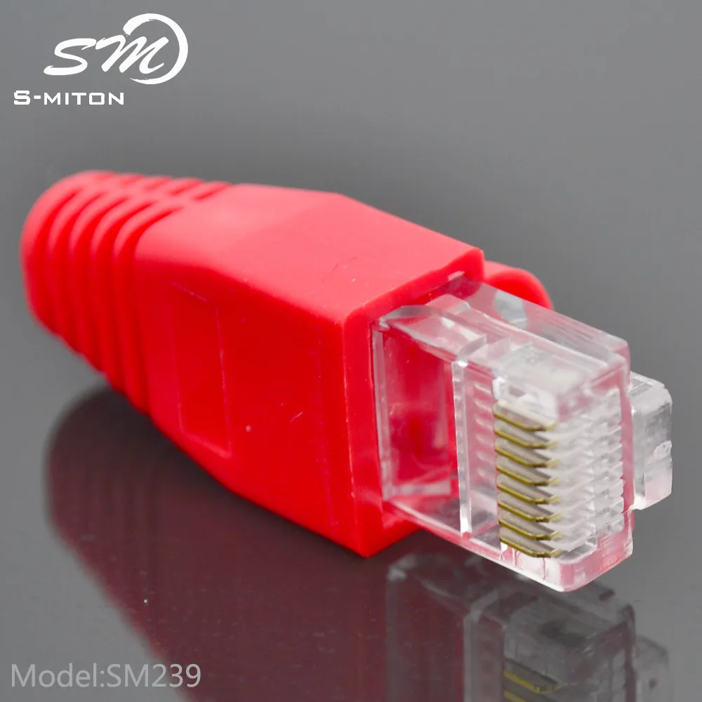 RJ11 RJ45 Boot Rubber Boot for Cable Plug - S-Miton ABS