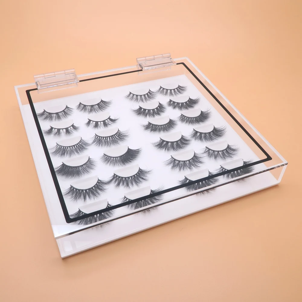 Lash Organizer Acrylic Eyelash Box - Buy Eyelash Stand,Lash Organizer ...